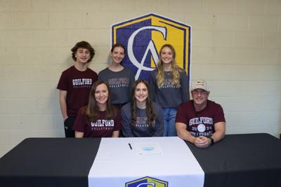 Cambridge's Jillian Mapes signs to play volleyball at Guilford College ...