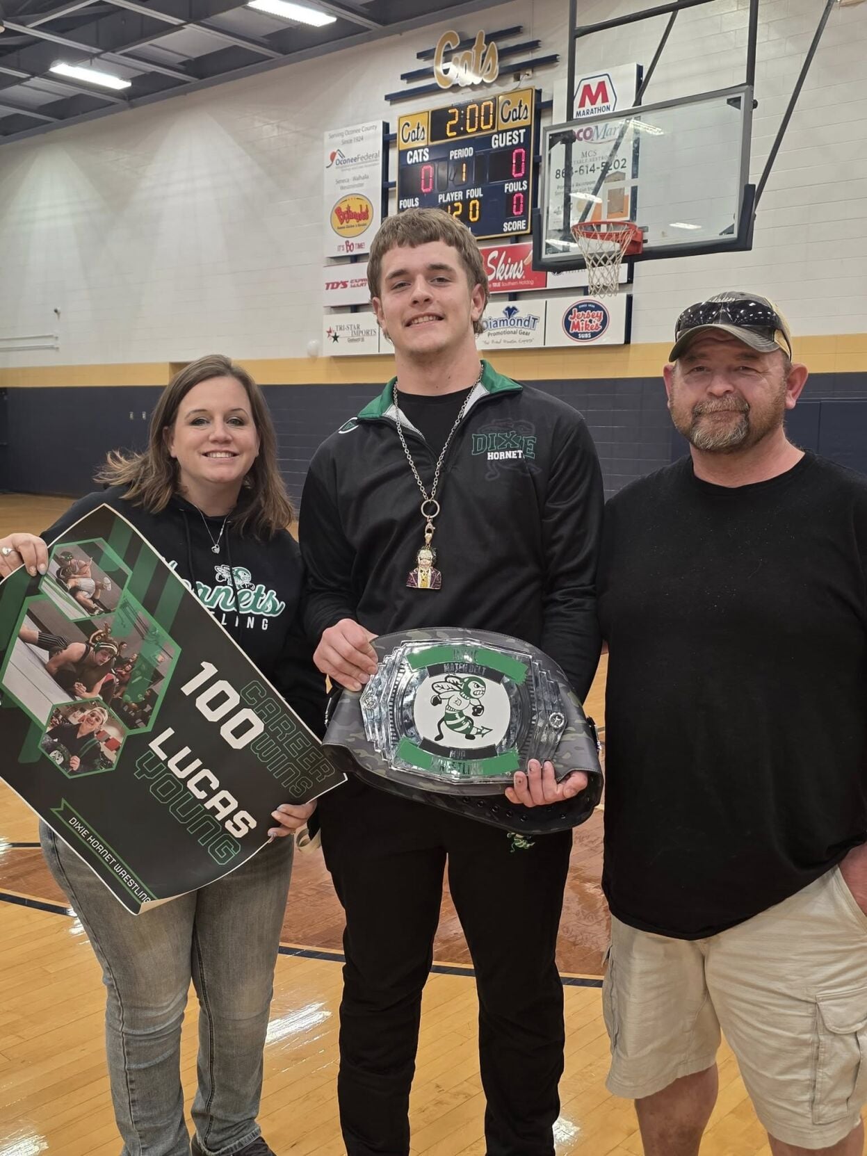 Lucas Young of Dixie earned his 100th career win | Sports ...