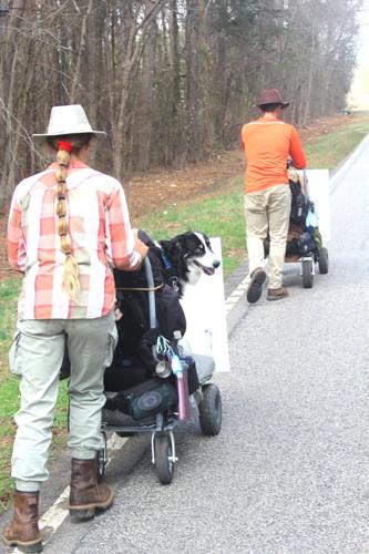 One step at a time: Couple learn to appreciate the world walking across ...