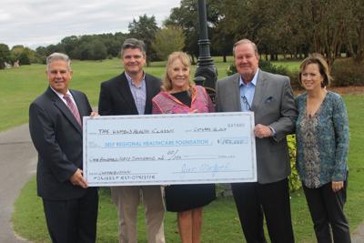 Self Regional Healthcare Foundation receives $150,000 check | Community ...