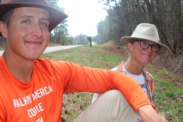 One step at a time: Couple learn to appreciate the world walking across ...