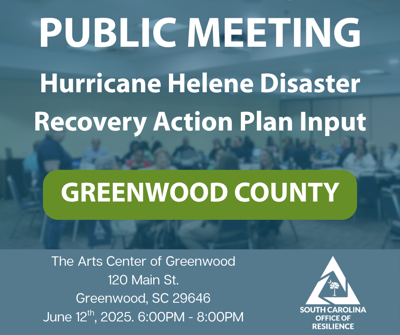 SC agency to host town hall in Greenwood on $150M Hurricane Helene ...