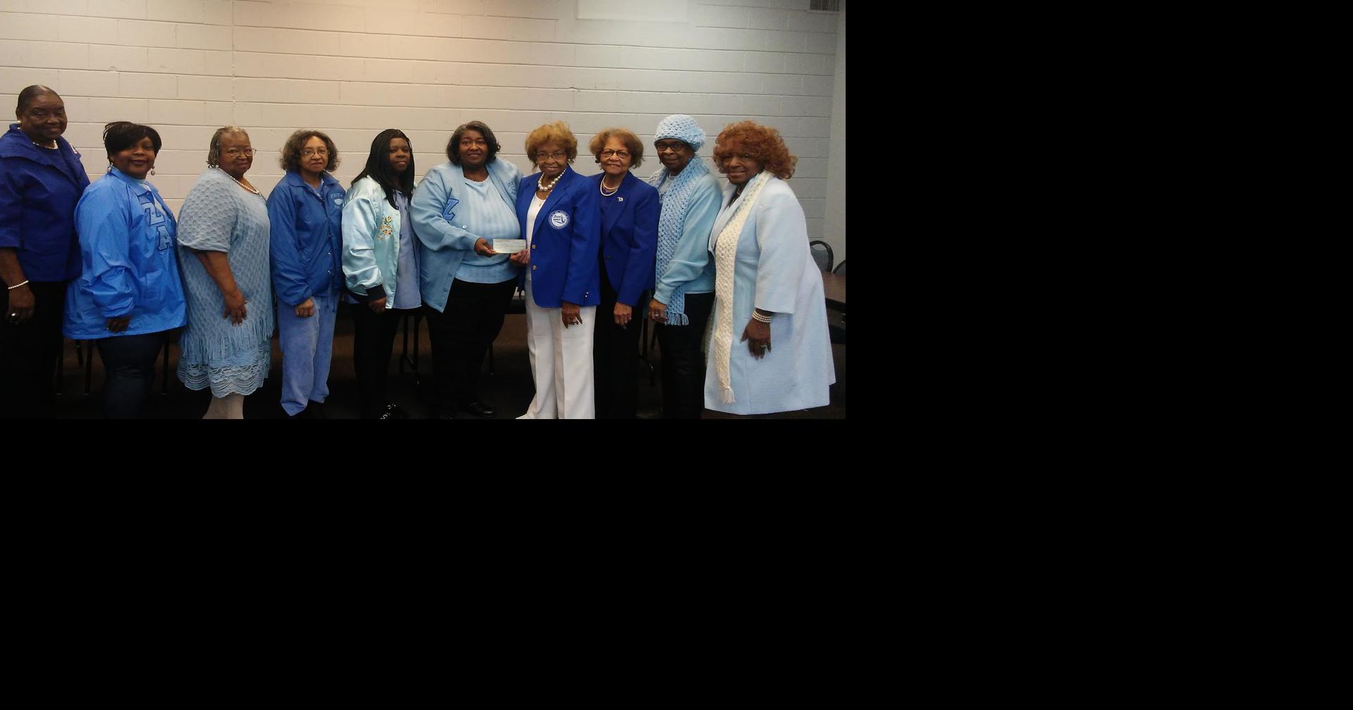 Zeta Amicae Auxiliary makes donation | Lakelands Connector ...