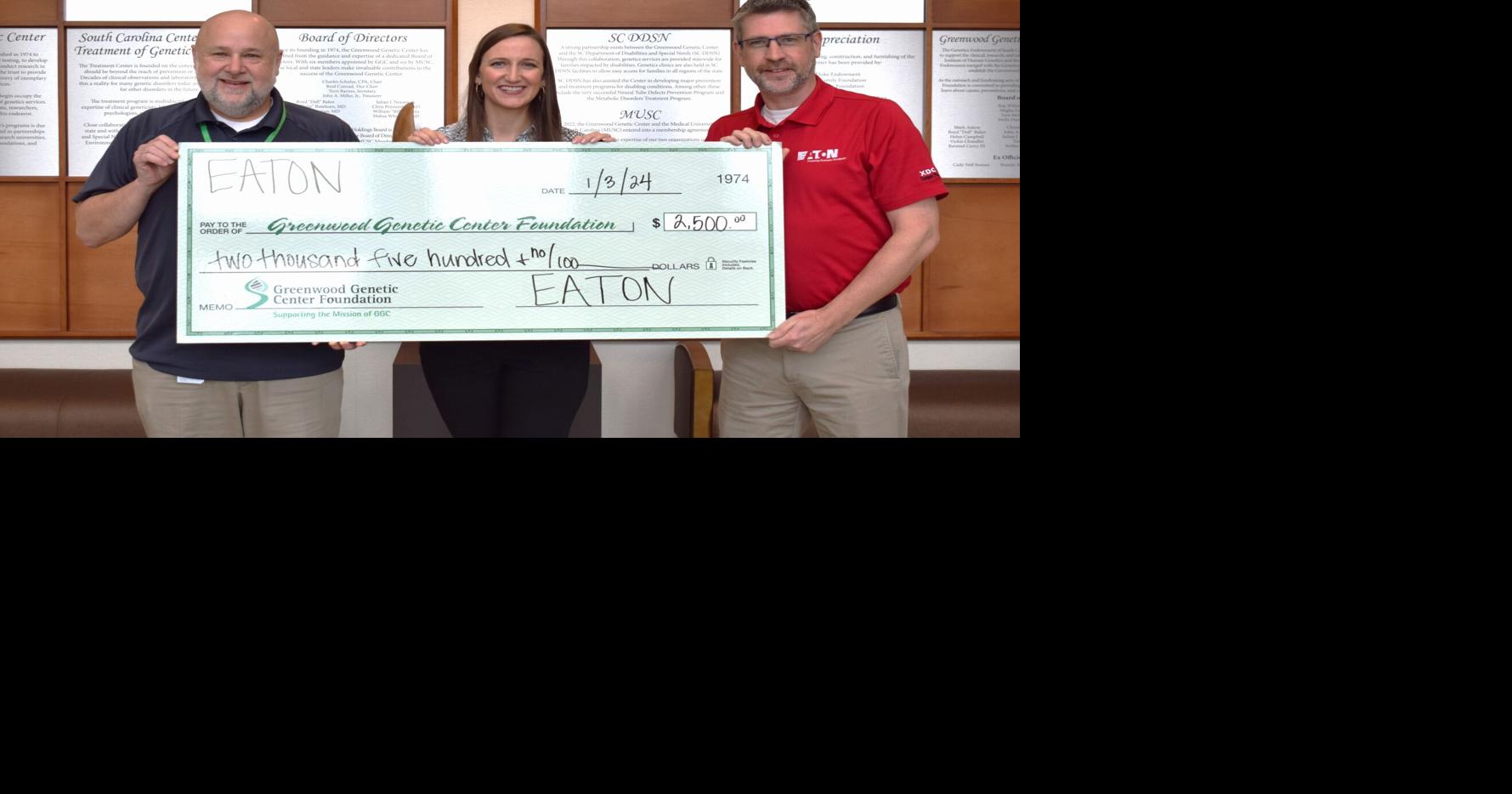 Eaton supports patient care with gift to Greenwood Genetic Center ...