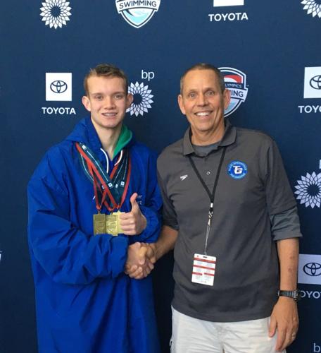 Parker Egbert wins national swimming titles with Team USA | Sports ...