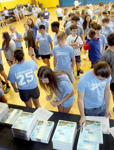 The View from Here: Cambridge students get yearbooks, participate in ...
