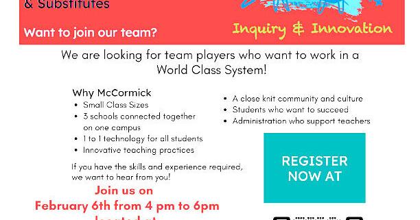 McCormick County School District to have recruitment fair | Community ...