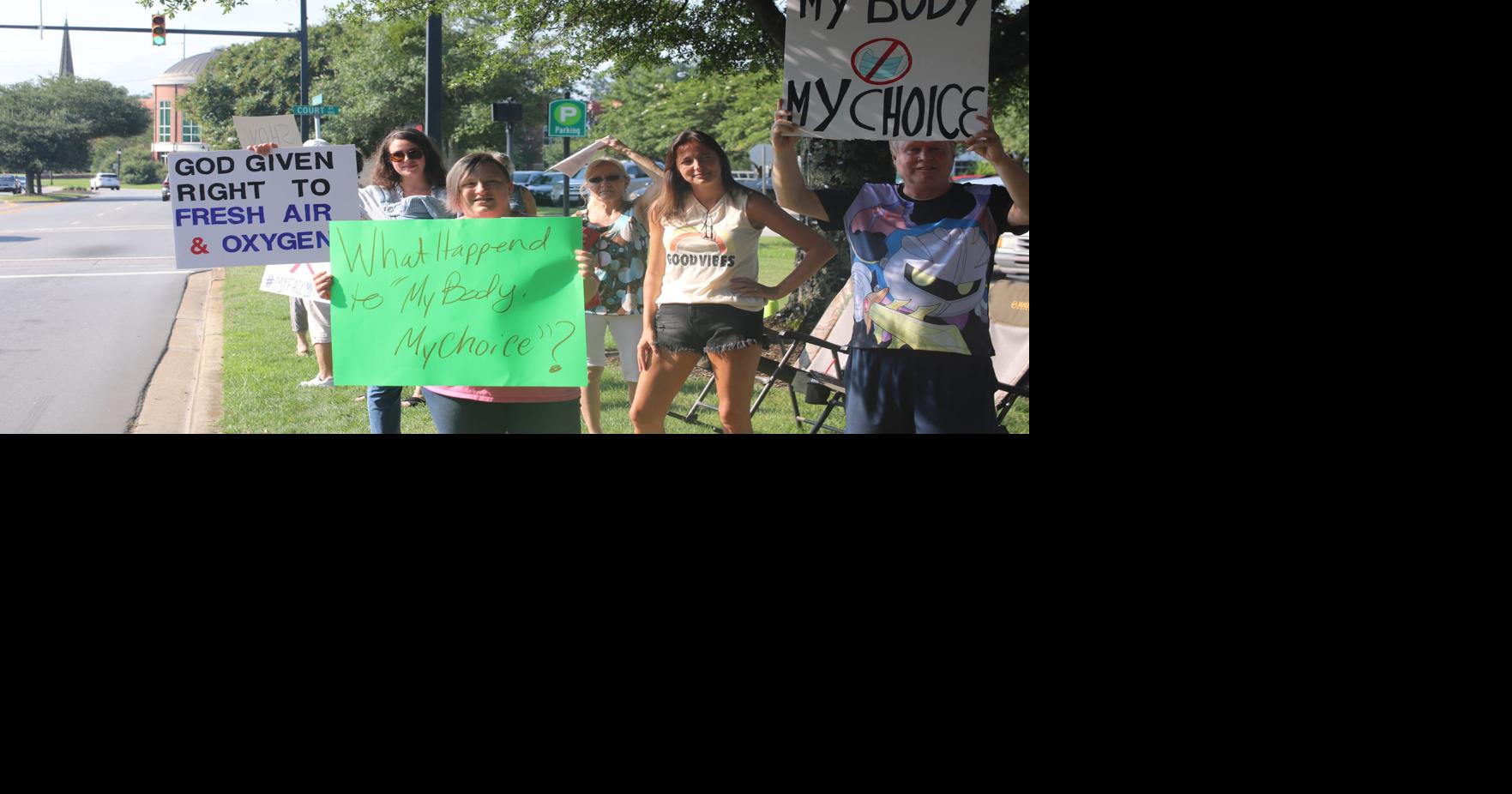 'Tyranny': People protest face mask mandates | COVID-19 | indexjournal.com