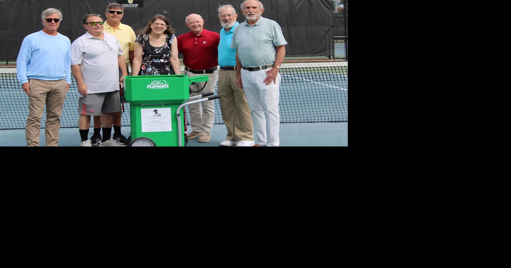 Donation honors former tennis player and devoted fan, the late Reece ...