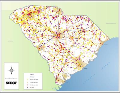 With $200M, SCDOT adds 120 bridges to construction list | News ...