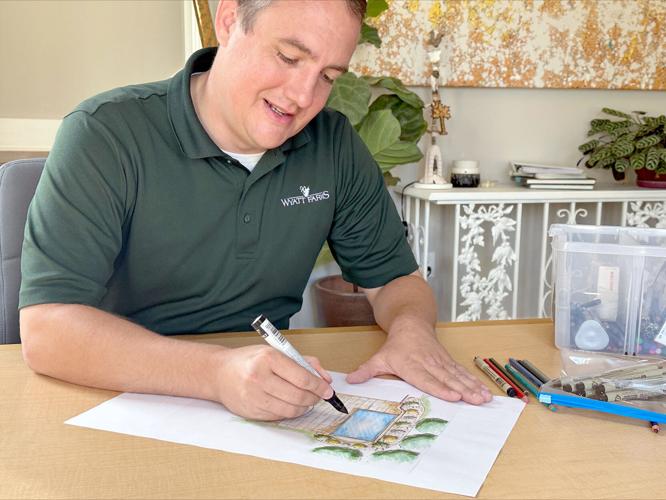 'It's like a puzzle': Landscape designer helps clients shape their ...