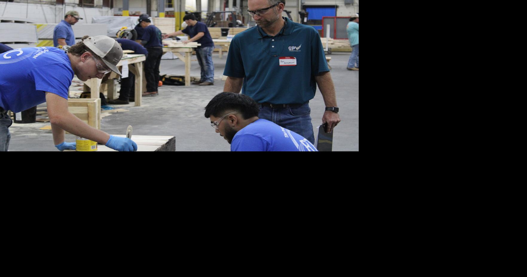 Students put skills on display at construction competition | News ...