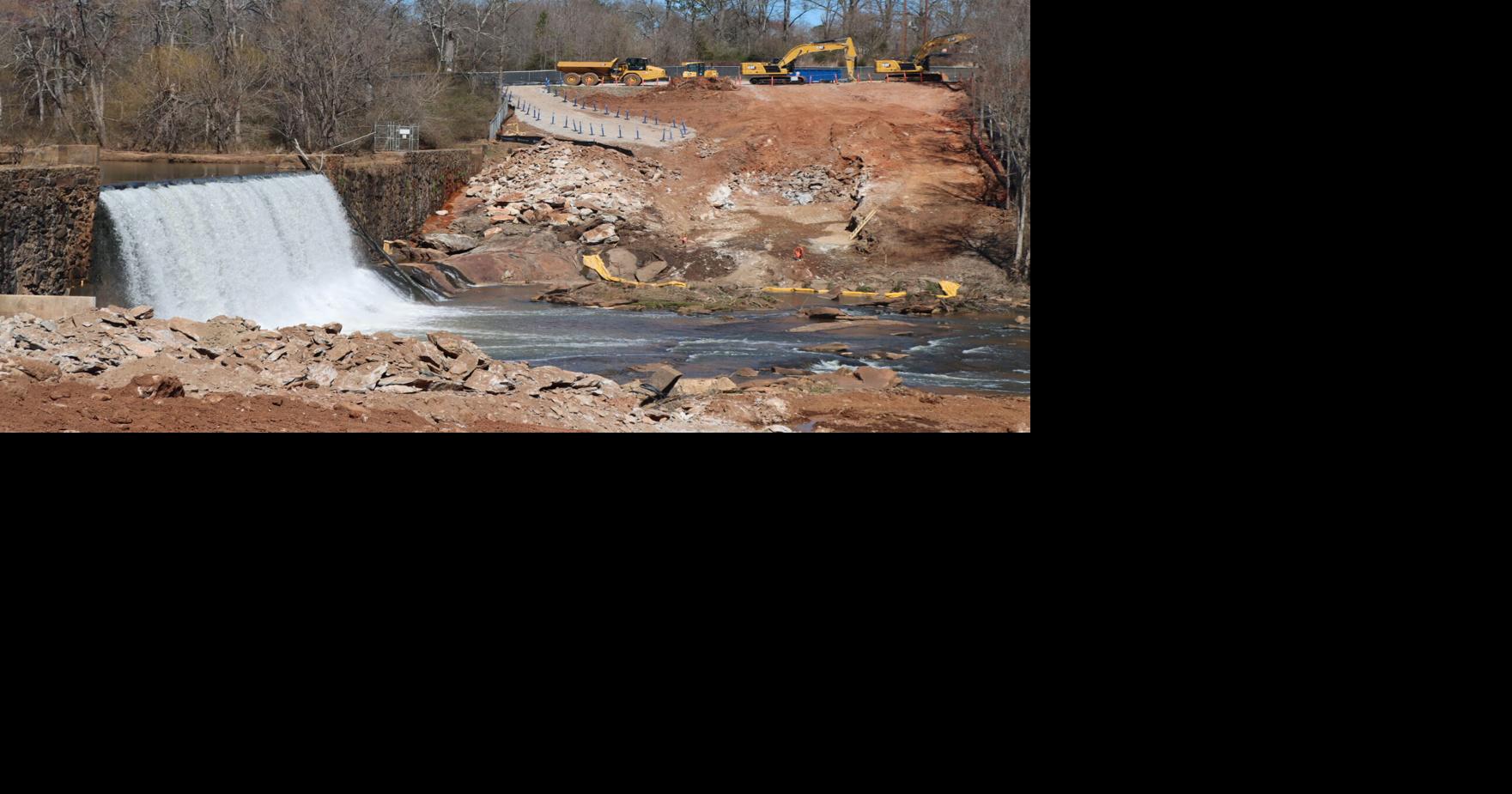 Let the waters flow through the new and improved Conestee Dam | News ...