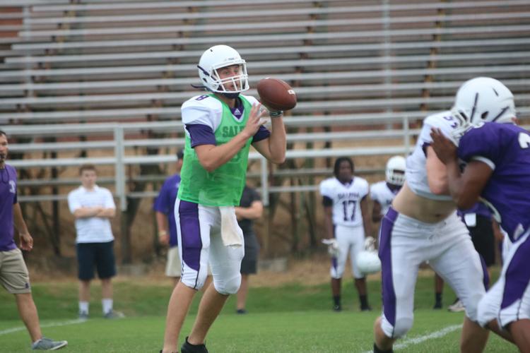 Saluda QB Noah Bell, receivers connect well in spring game | High ...