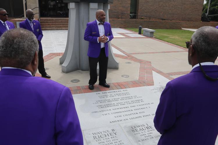 Omega Psi Phi honors vets in Memorial Day ceremony | News ...