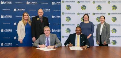 Lander, Florence-Darlington Technical College sign transfer partnership | Lakelands Connector ...