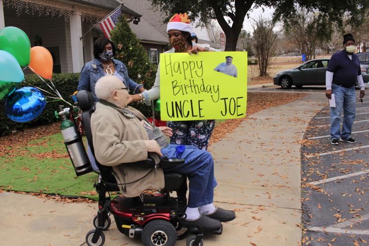 Man celebrates 90th birthday with a drive-through parade | News ...