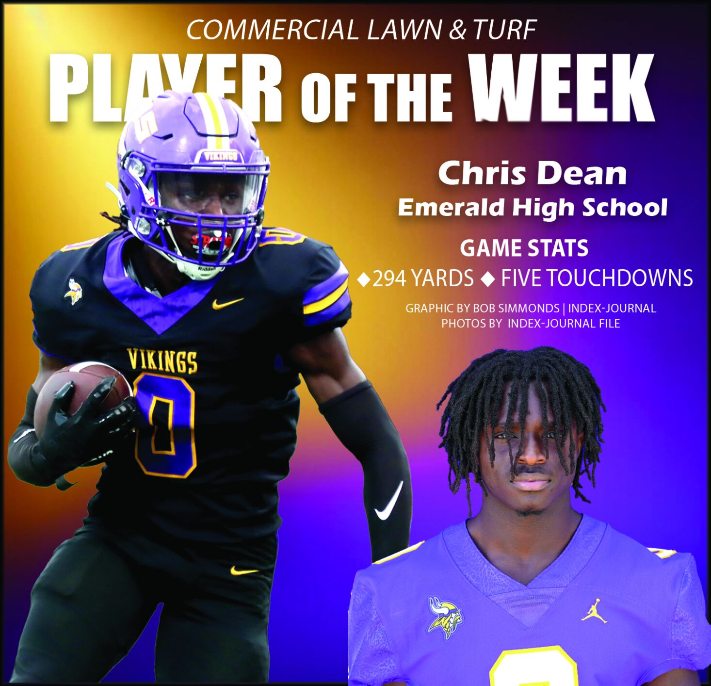 Emerald’s Chris Dean shines bright, earning Player of the Week honors ...
