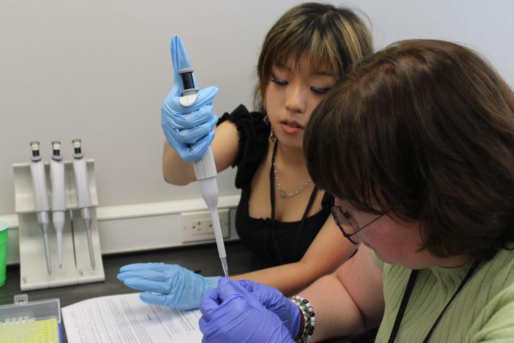 Future scientists get a little practice in genetics | News ...