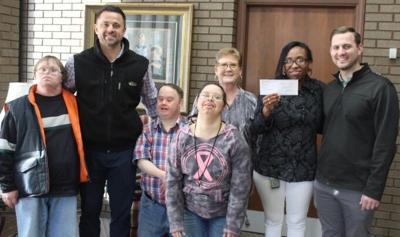 Eaton Corporation presents grant to Burton Center | Lakelands Connector ...