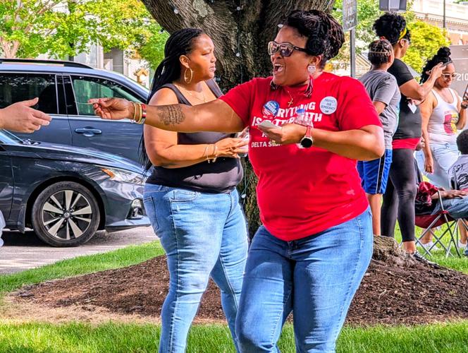 Juneteenth parade, festival fill Uptown Greenwood with music, food and ...