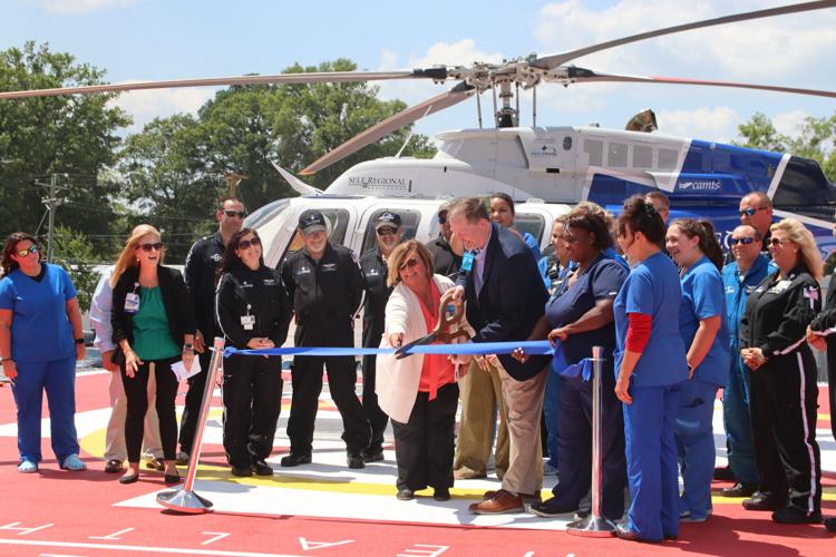 The air up there: Self Regional Medical Center adds helicopter ...