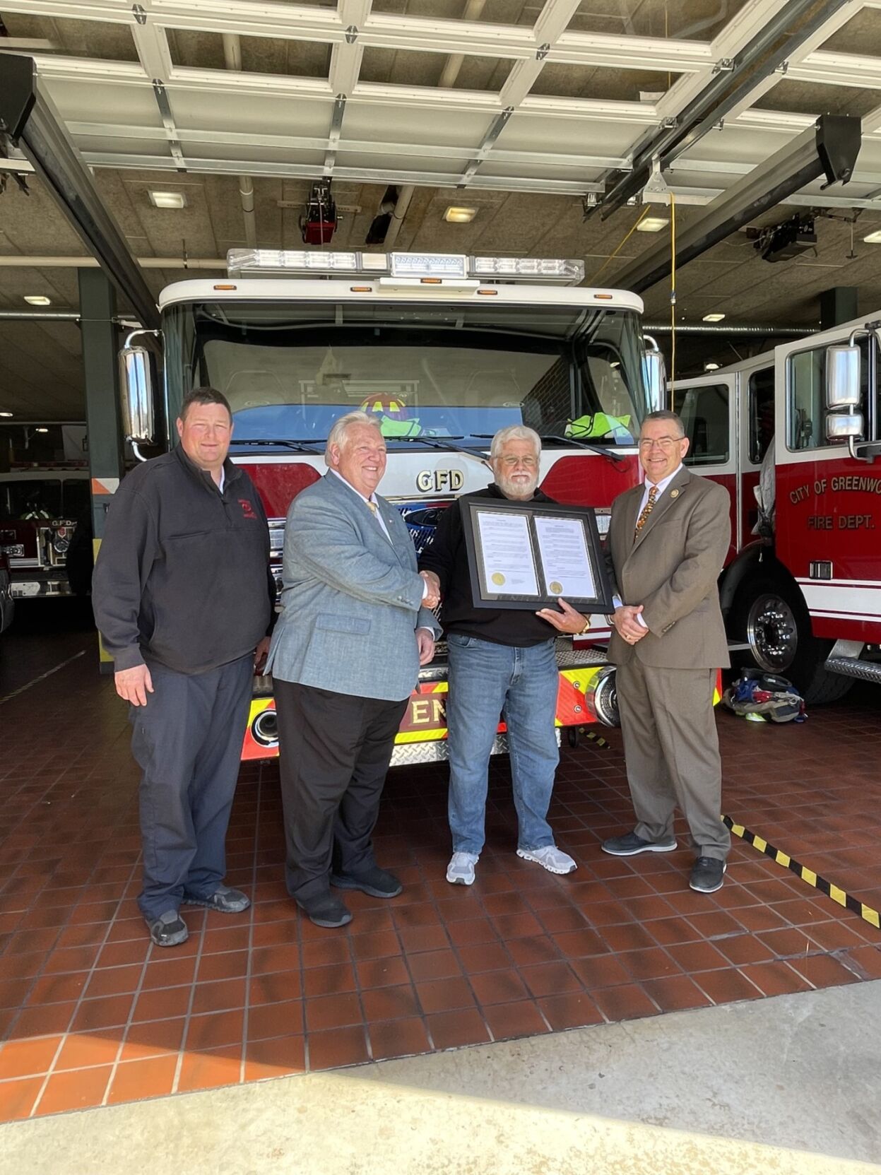 Strange receives retirement resolution | Lakelands Connector ...