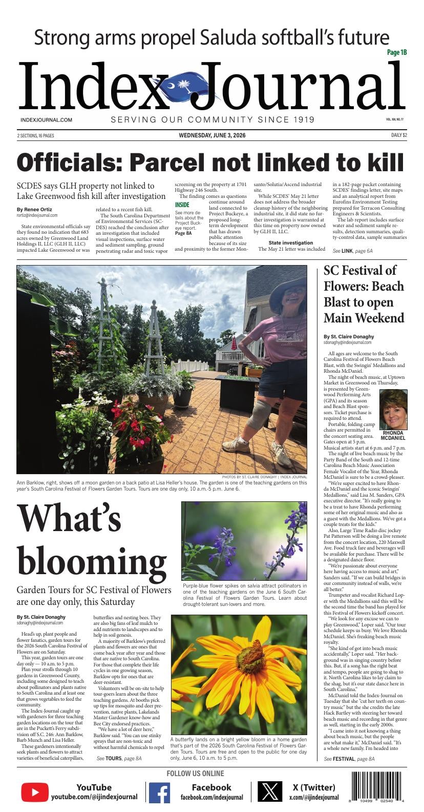 Page A1 | e-Edition | indexjournal.com