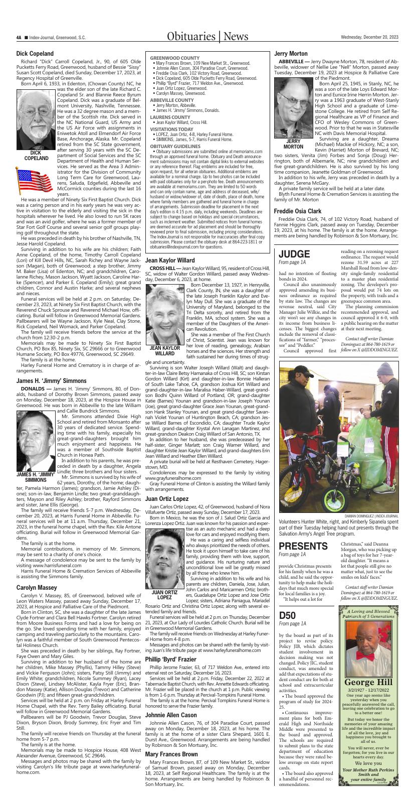 Page A4 | e-Edition | indexjournal.com