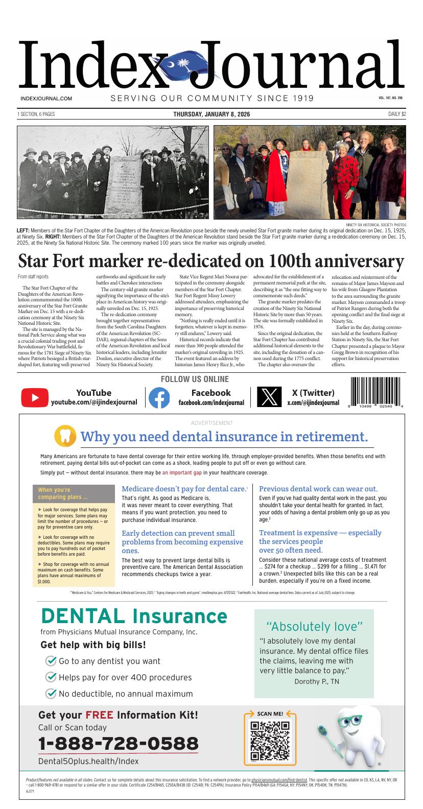 Page A1 | e-Edition | indexjournal.com