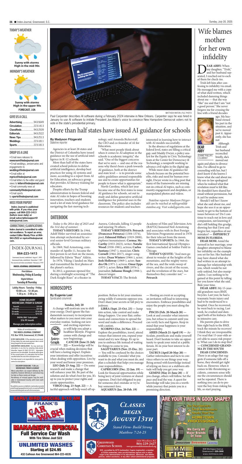 Page A1 | e-Edition | indexjournal.com