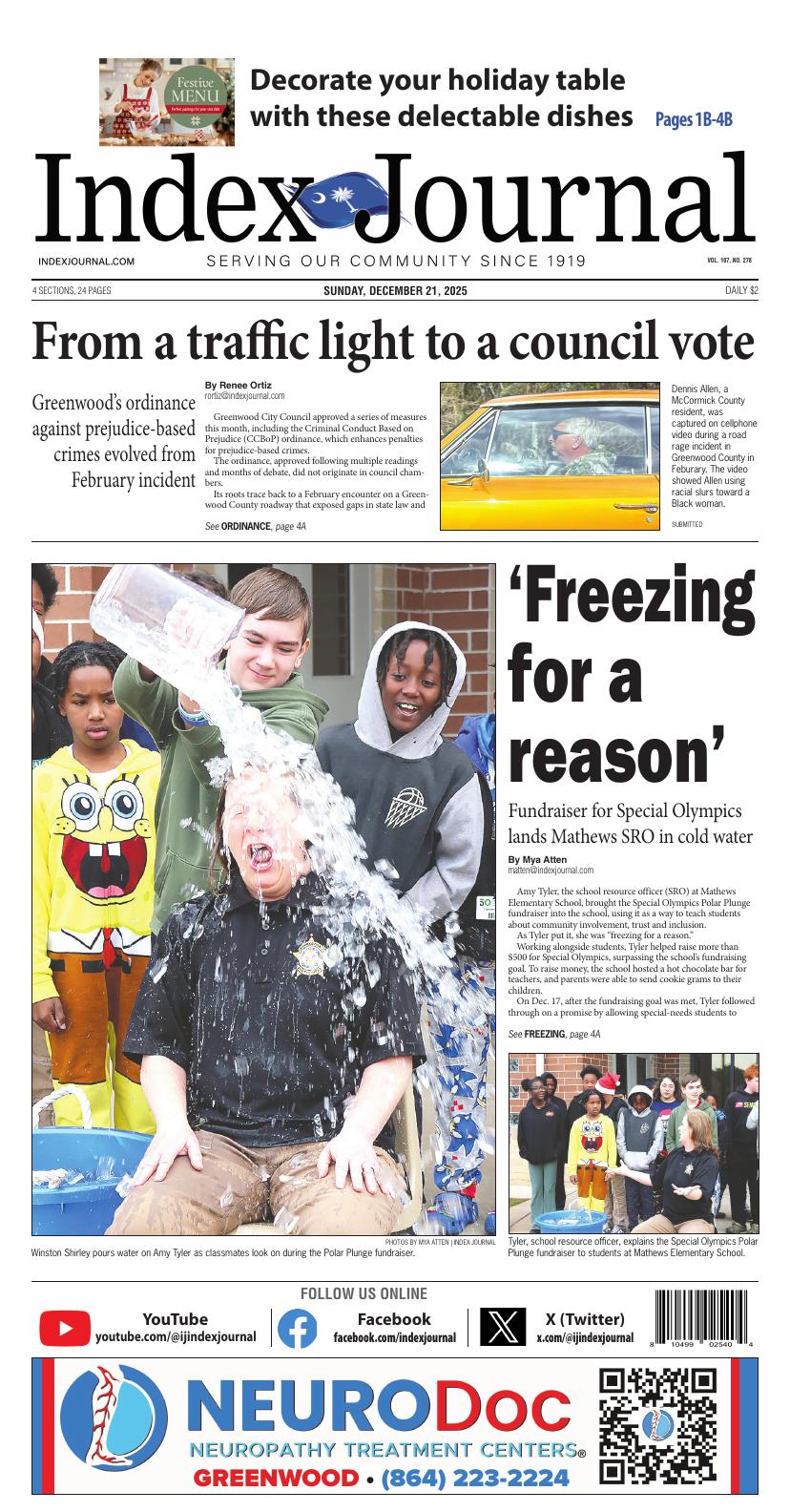 Page A1 | e-Edition | indexjournal.com