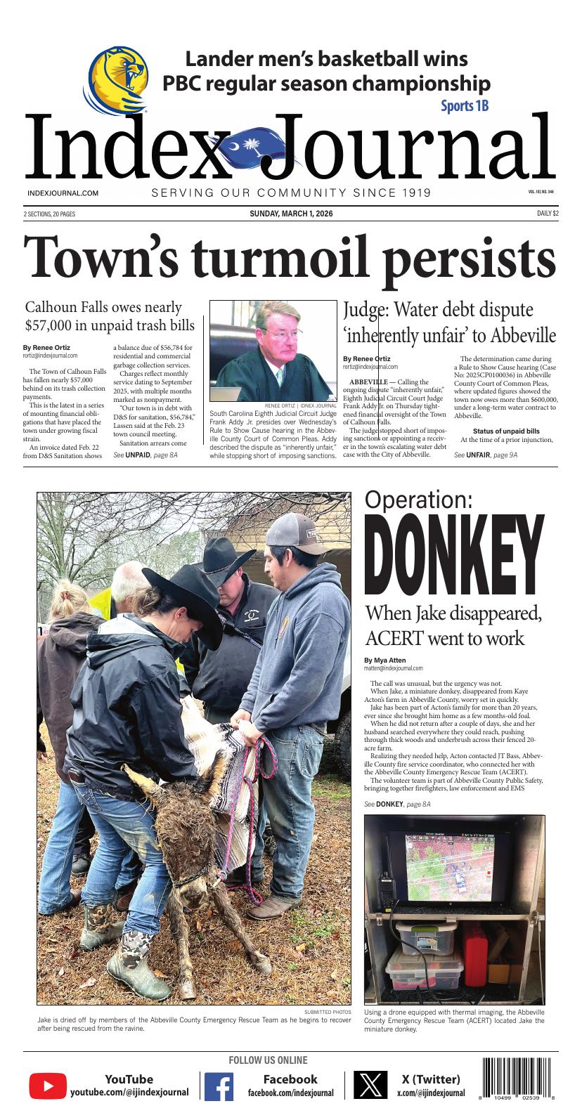 Page A1 | e-Edition | indexjournal.com