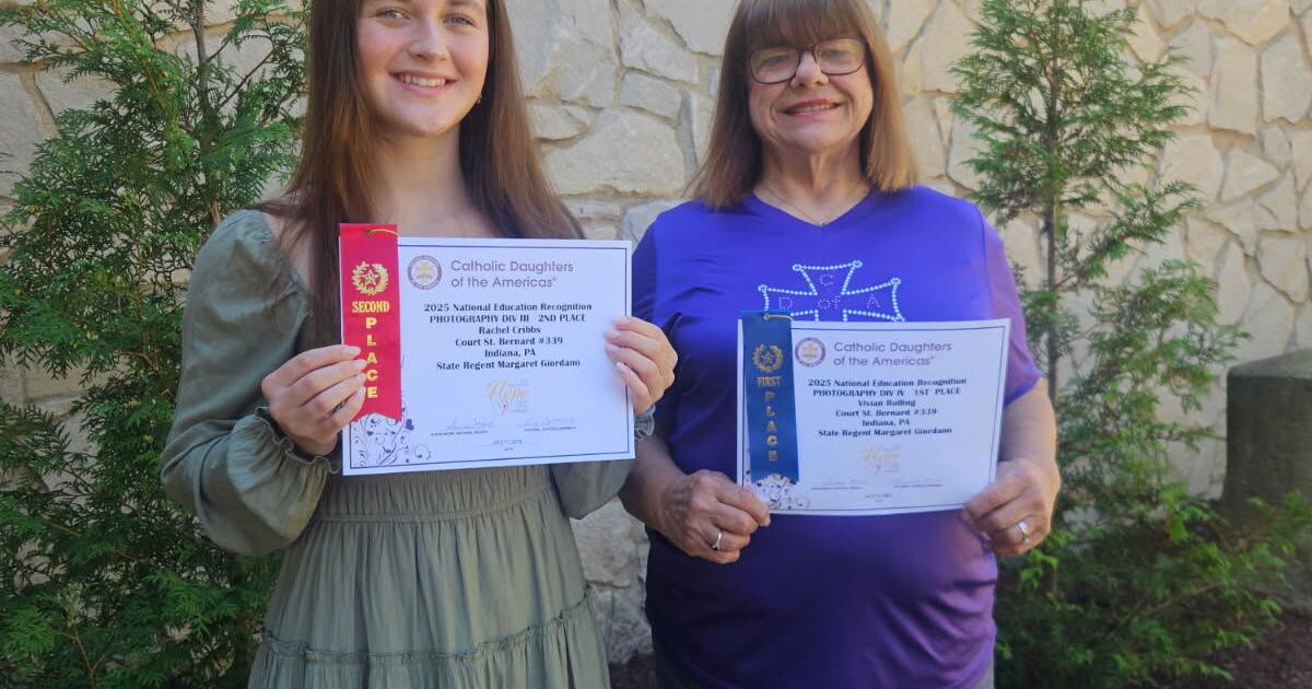 Two Catholic Daughters of the Americas members place in National ...