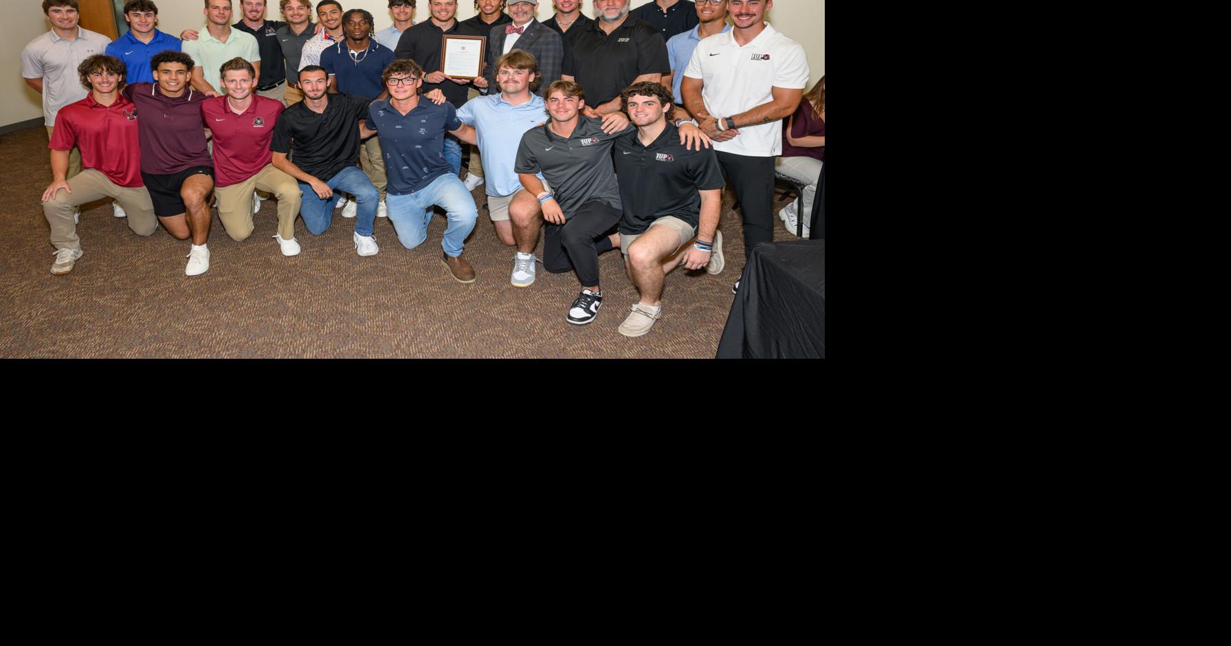 Spring sports titlists honored as IUP fall sports begin | IUP News ...