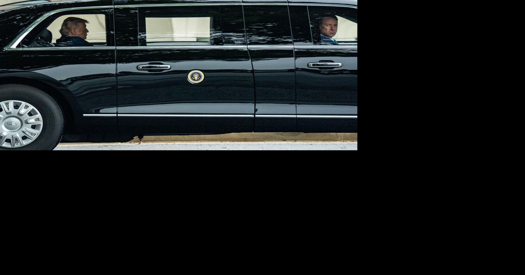 Trump wraps up 3-hour medical visit to Walter Reed and declares ...