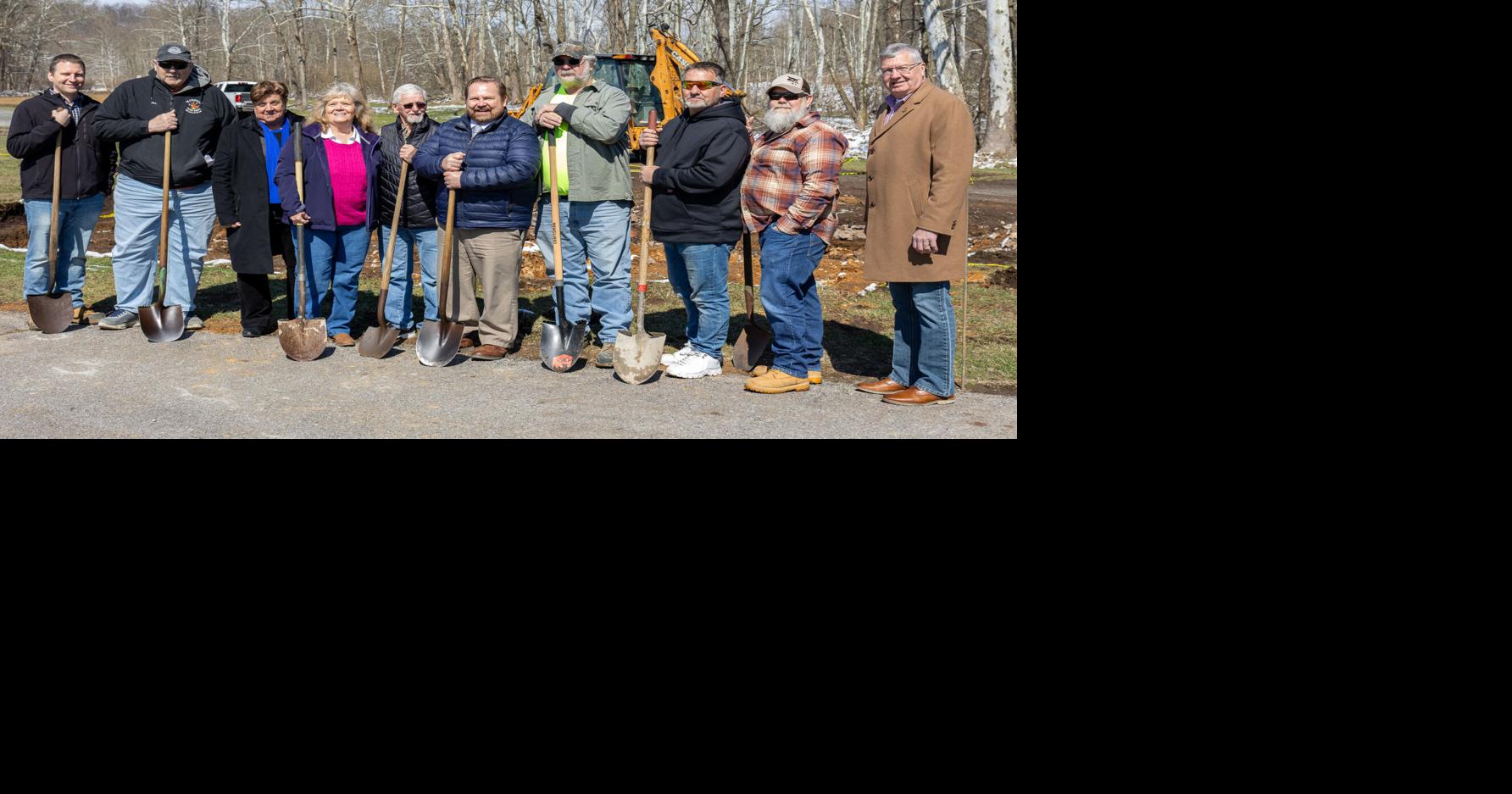 Indiana, Burrell Township officials break ground on new Saylor Park ...