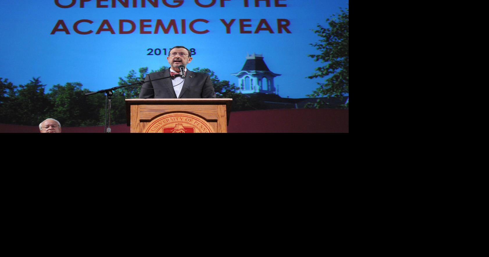 IUP president sets positive tone as new semester gets underway | News ...