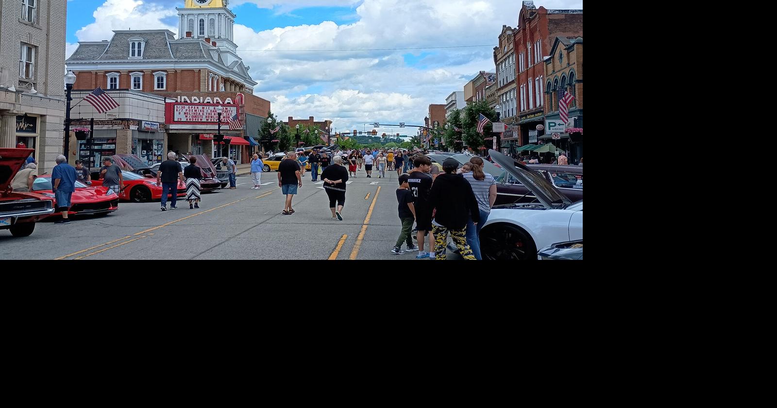 Classic cars go 'bumper-to-bumper' in Downtown Indiana Car Show | News ...