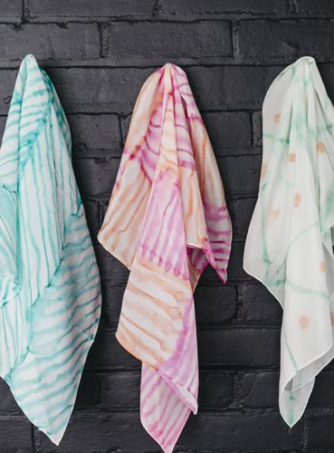 Mess-free tie-dye scarves | Leisure | indianagazette.com