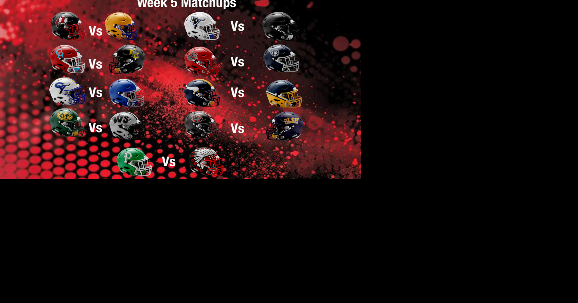 Week 5 Matchups | Sports | indianagazette.com