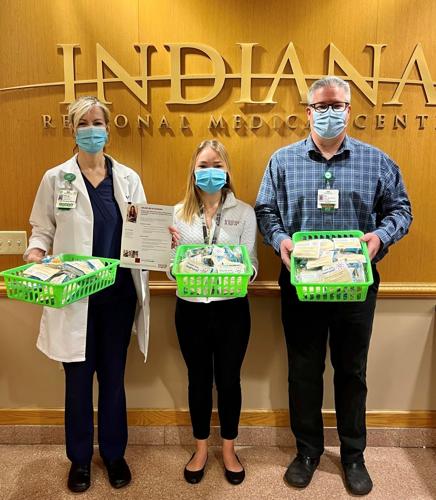 IUP Graduate Admissions team recognizing IRMC nursing staff | News ...