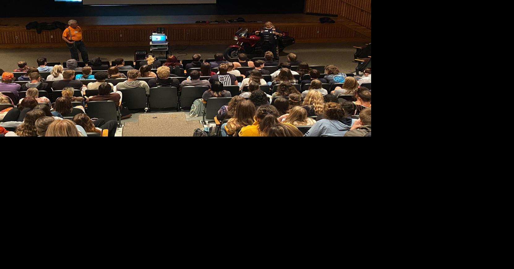 ABATE presents motorcycle awareness program to Homer-Center students ...