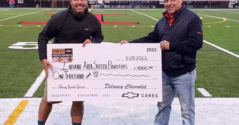 Delaney Chevrolet donates to Indiana Area Soccer Boosters | News ...