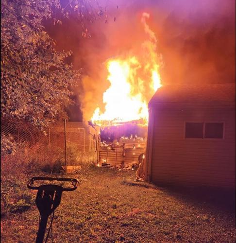 Early-morning fire guts structure in Buffington Township | Police ...