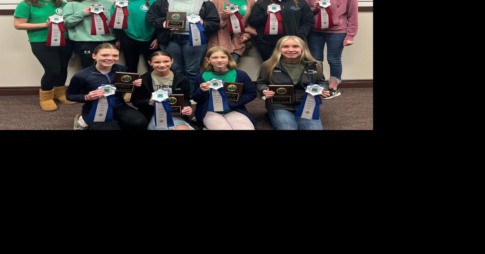 Indiana County 4-H horse club members compete in 4-H horse bowl contest ...