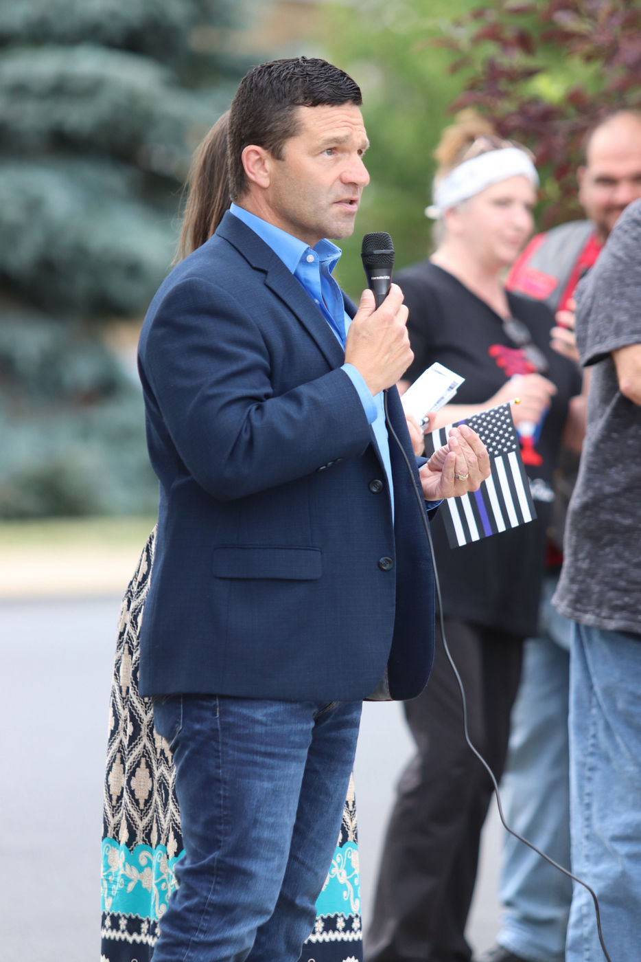 GAZETTE PHOTOS: Hundreds rally in support of law enforcement | News ...