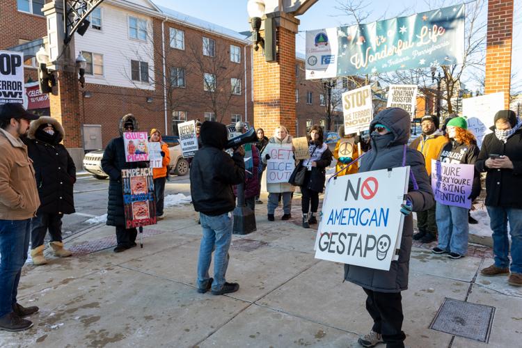 Indiana protesters join national movement against ICE, President Trump ...