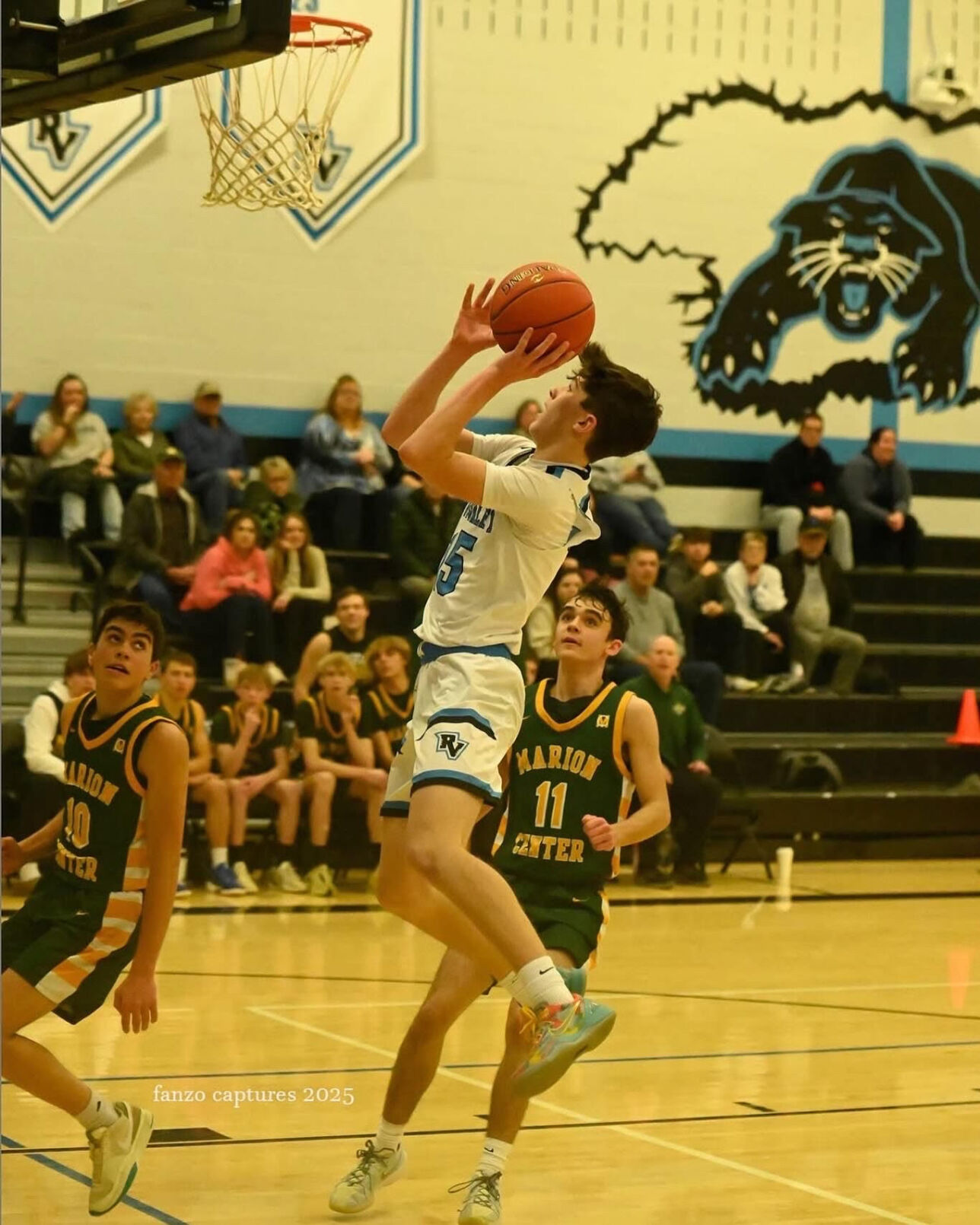 Persichetti leads the Panthers on the gridiron and the hardwood ...