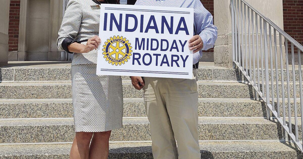 Indiana Midday Rotary makes donation to Suicide Task Force of Indiana ...